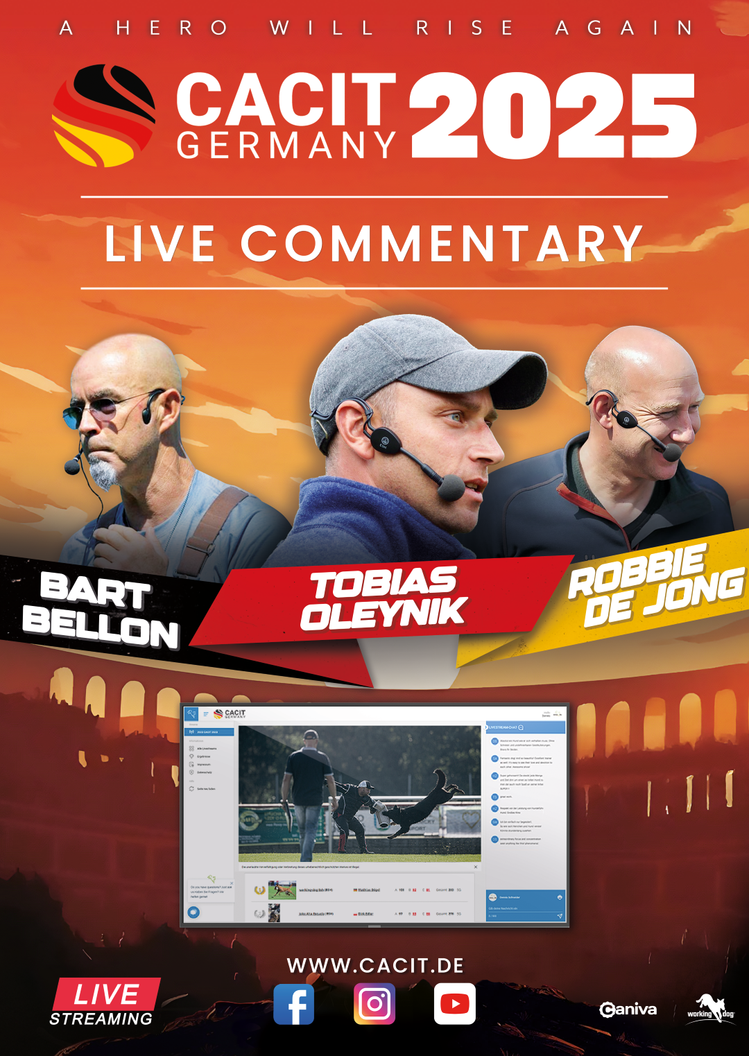 Erlebe die vierte CACIT Germany 2026 im Livestream!